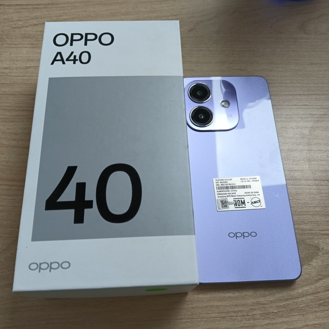 CELULAR OPPO A40 CPH2669 (2024) 256 GB 4 GB RAM (SEMINUEVO) – Tienda Dondé