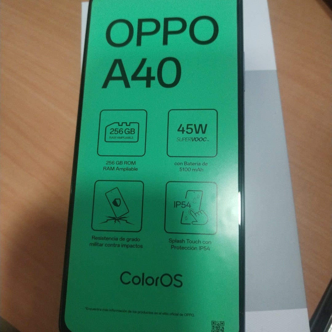 CELULAR OPPO A40 CPH2669 (2024) 256 GB 4 GB RAM (SEMINUEVO) – Tienda Dondé