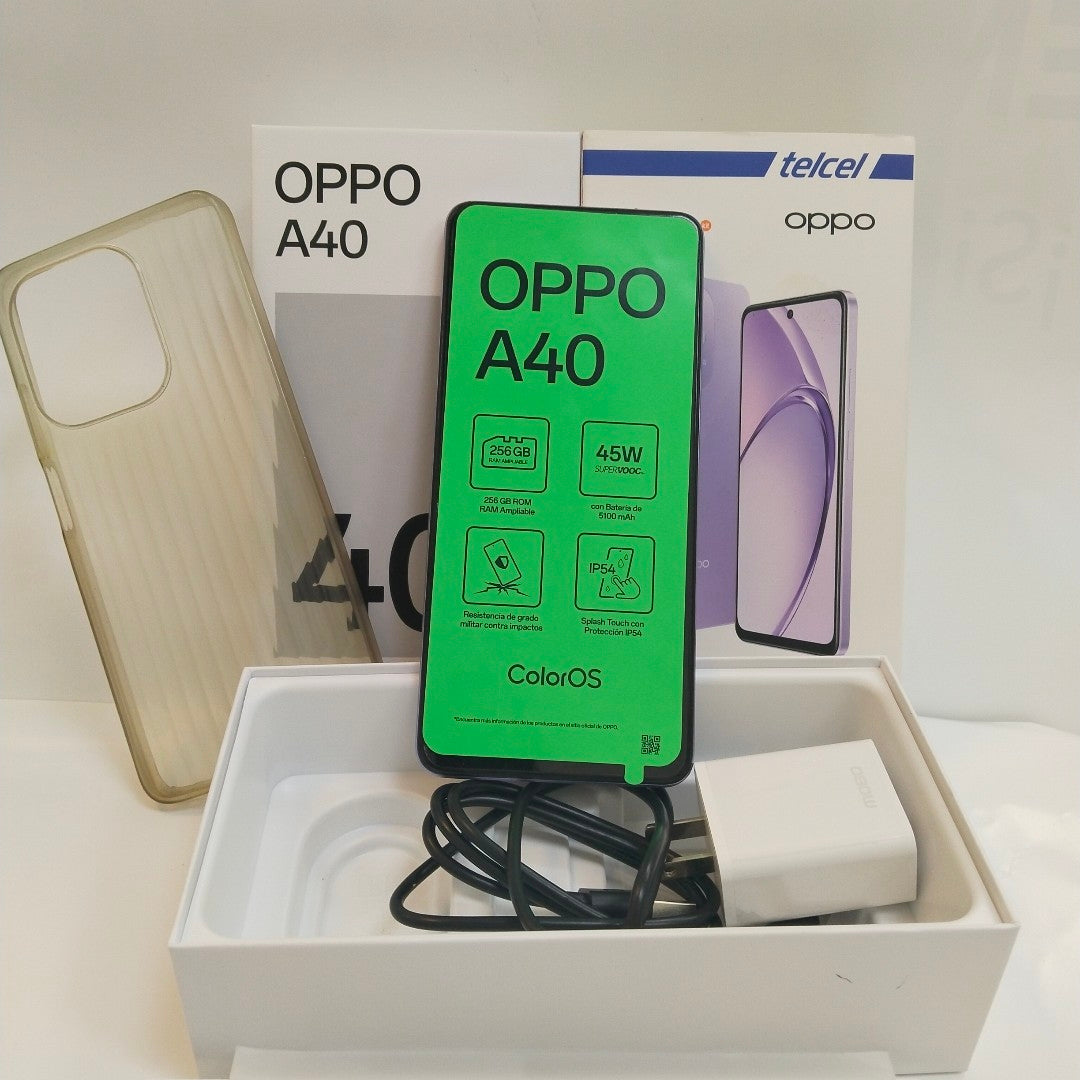 CELULAR OPPO A40 CPH2669 (2024) 256 GB 4 GB RAM (SEMINUEVO) – Tienda Dondé