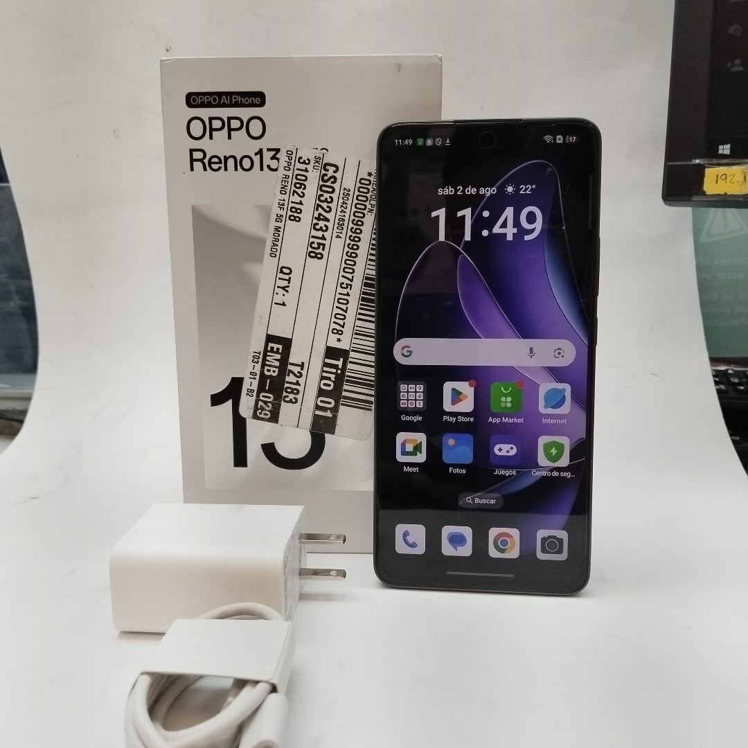 CELULAR OPPO RENO 13F 5G CPH2699 (2025) 256 GB 12 GB RAM (SEMINUEVO) – Tienda Dondé