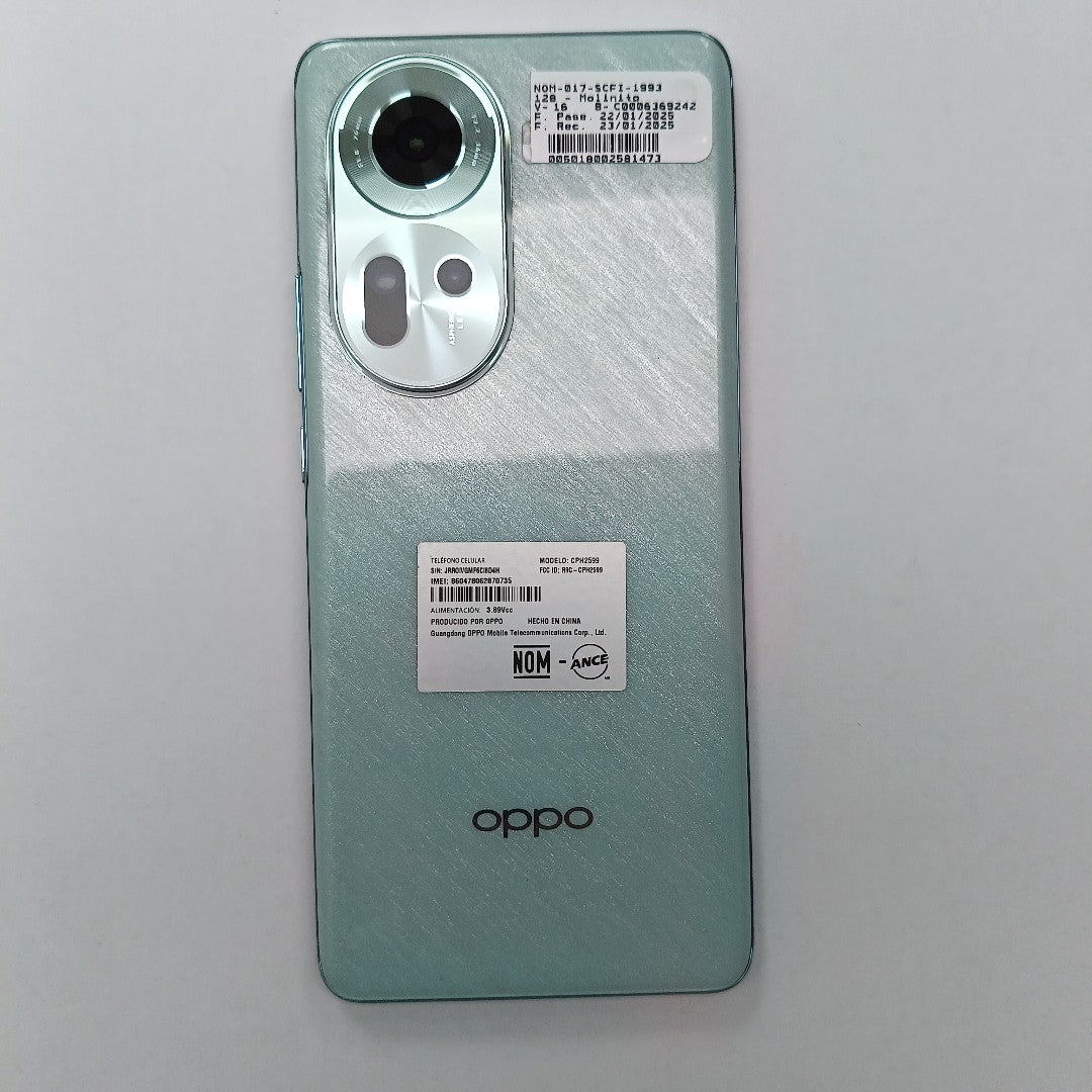 CELULAR OPPO RENO11 5G CPH2599 (2024) 256 GB 8 GB RAM (SEMINUEVO ...
