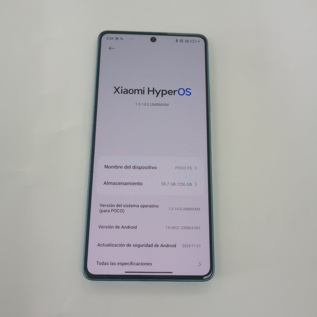 CELULAR XIAOMI POCO F5 23049PCD8G (2023) 256 GB 8 GB RAM (SEMINUEVO ...
