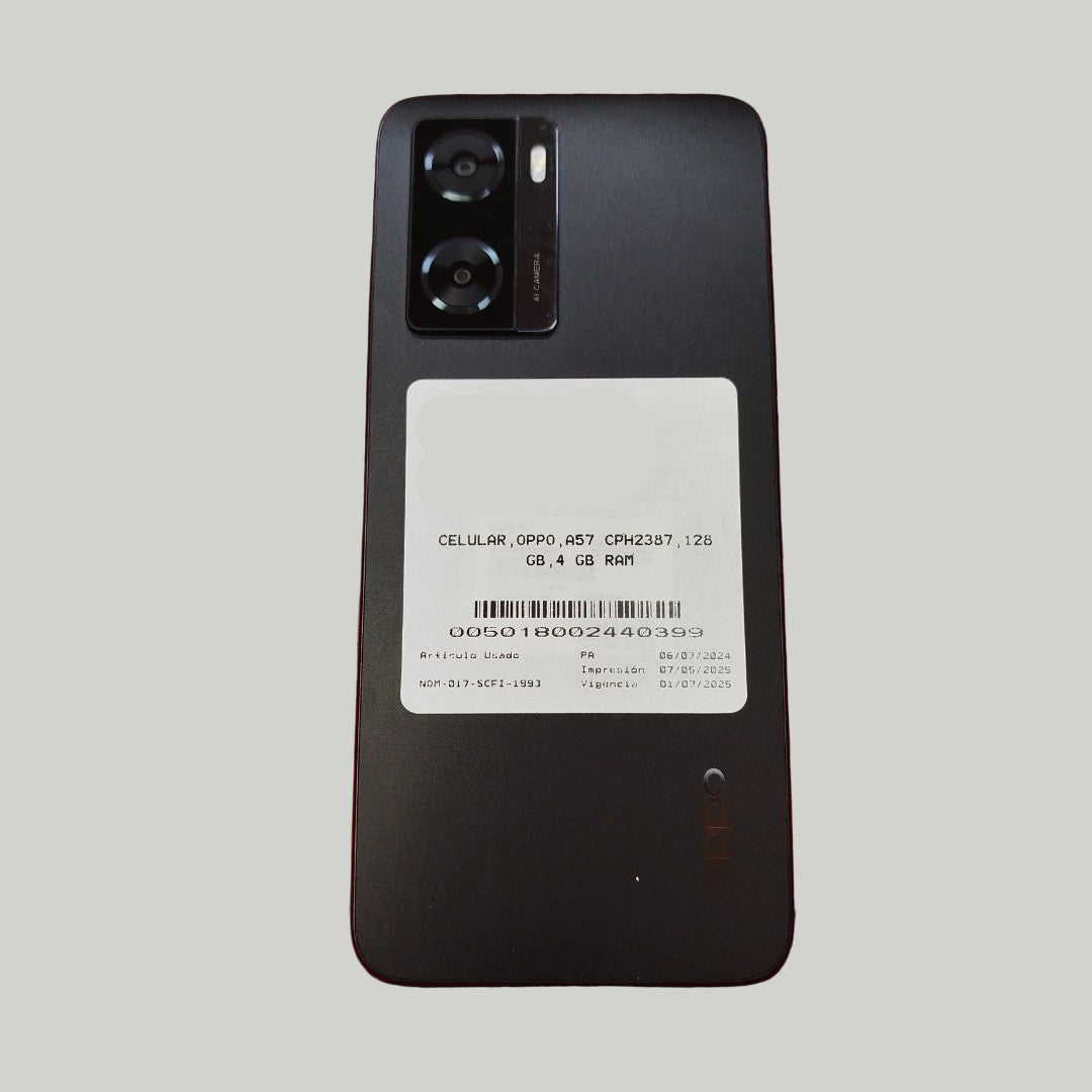 CELULAR OPPO A57 CPH2387 128 GB 4 GB RAM (SEMINUEVO) – Tienda Dondé