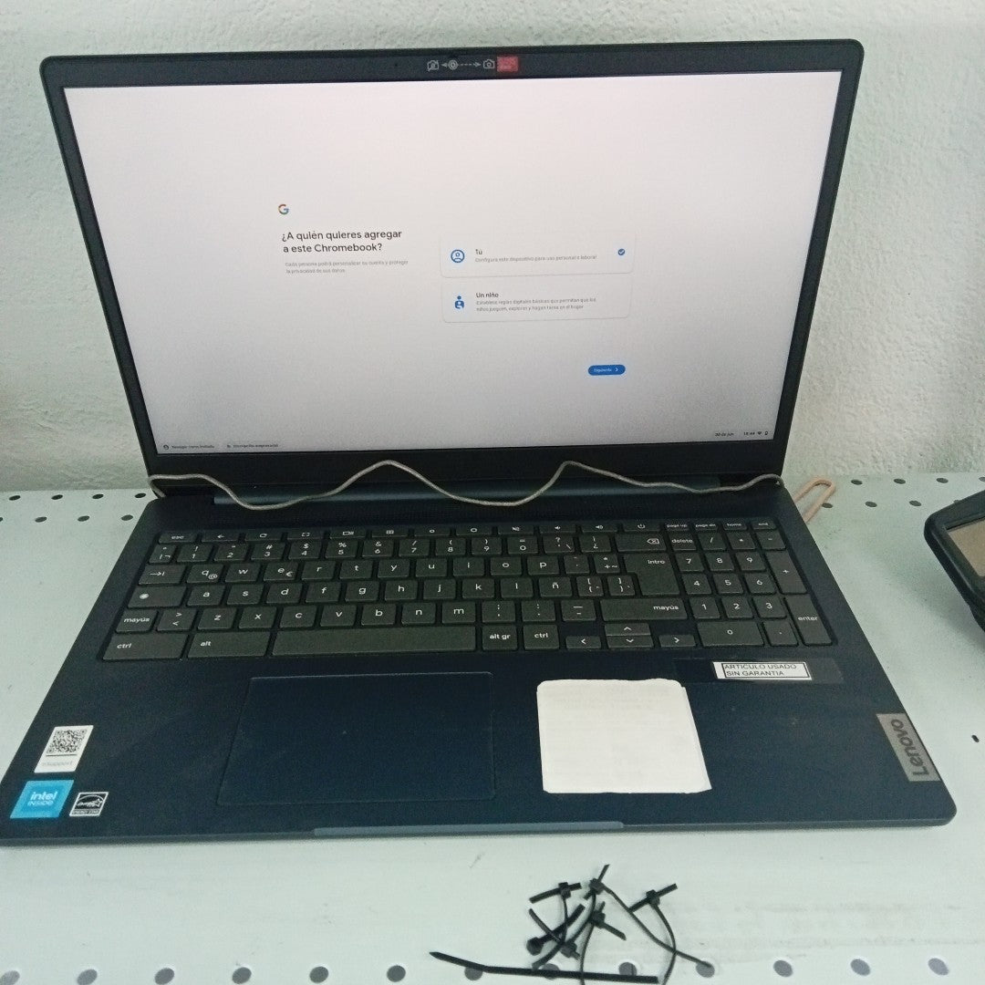 LAPTOP LENOVO IDEAPAD 3 CHROME 15IJL6 (2024) 128 GB EMMC 8 GB RAM (SEM ...