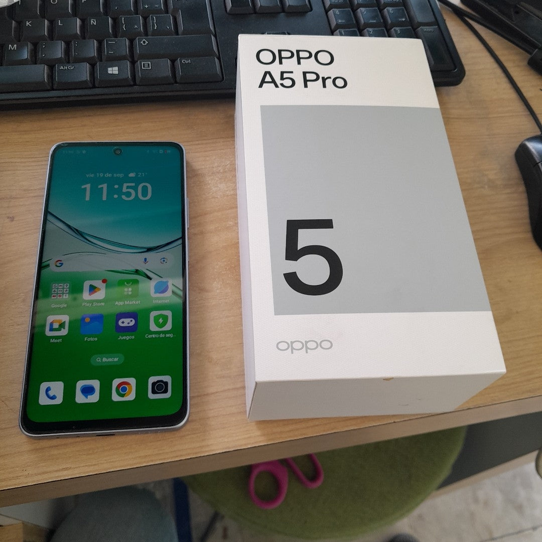 CELULAR OPPO A5 PRO CPH2711 (2025) 256 GB 8 GB RAM – Tienda Dondé