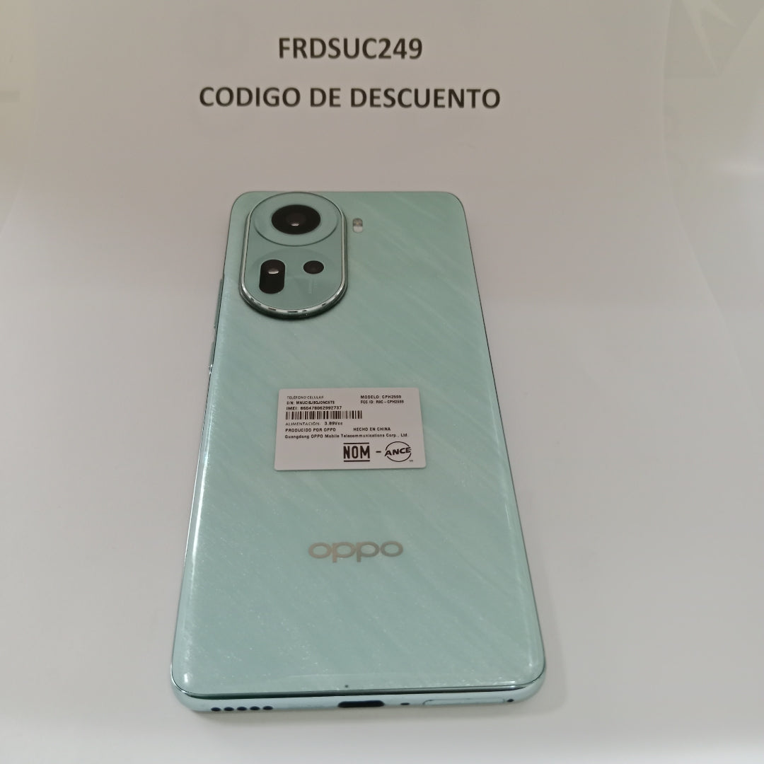 CELULAR OPPO RENO11 5G CPH2599 (2024) 256 GB 8 GB RAM (SEMINUEVO ...