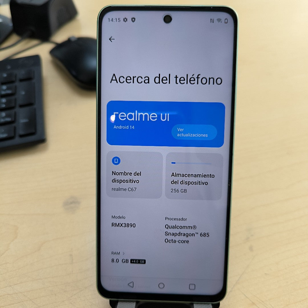 CELULAR REALME C67 RMX3890 (2023) 256 GB 8 GB RAM (SEMINUEVO) – Tienda ...