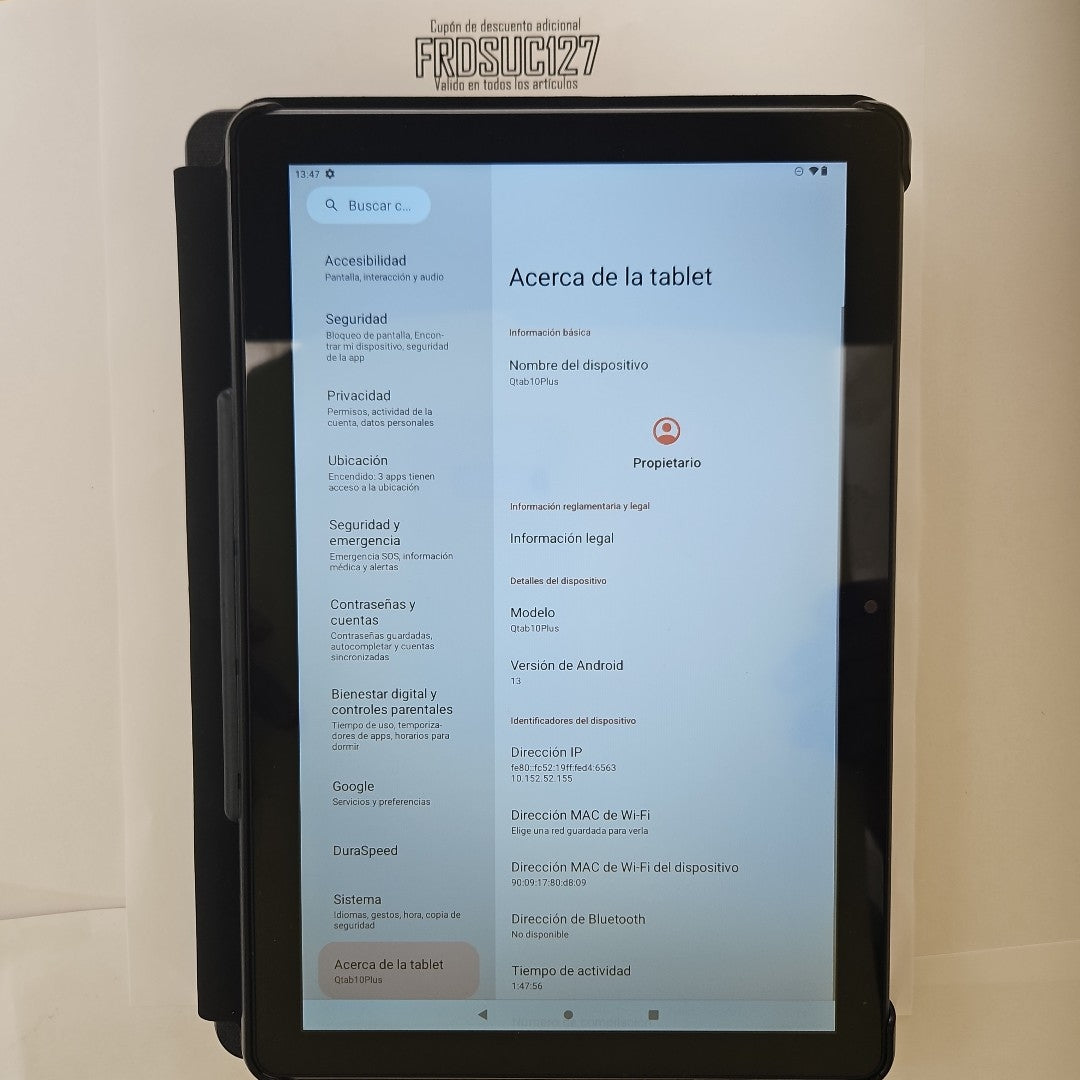 TABLETA COMPAQ QTAB10PLUS 128 GB 6 GB RAM (SEMINUEVO) – Tienda Dondé