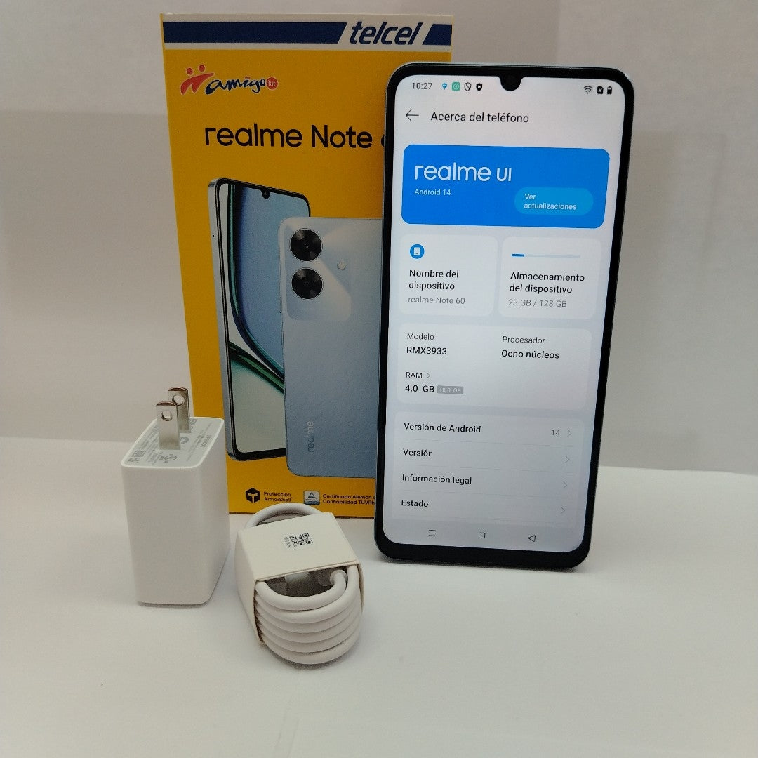 CELULAR REALME REALME NOTE 60-RMX3933(2023) 128 GB 4 GB RAM (SEMINUEVO ...